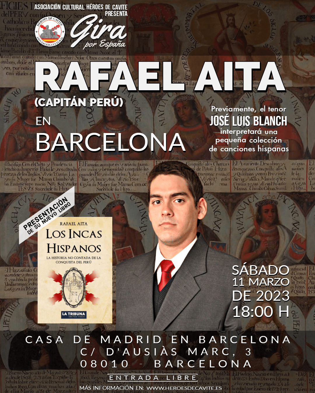 Rafael Aita (Capitán Perú)-Gira por España - Iniciativa 2028